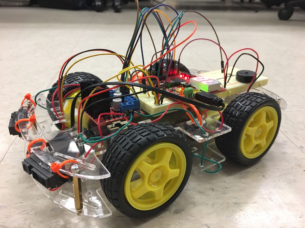 F16 Autonomous Runaway Alarm Car Embedded Systems Learning Academy
